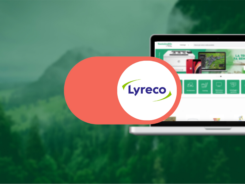 Marketplace B2B Sustainable by LYRECO - Cas client